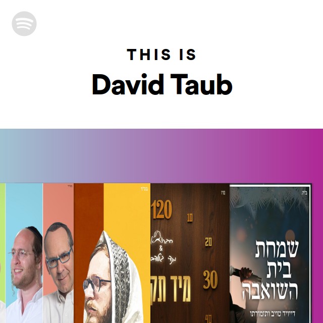 This Is David Taub | Spotify Playlist