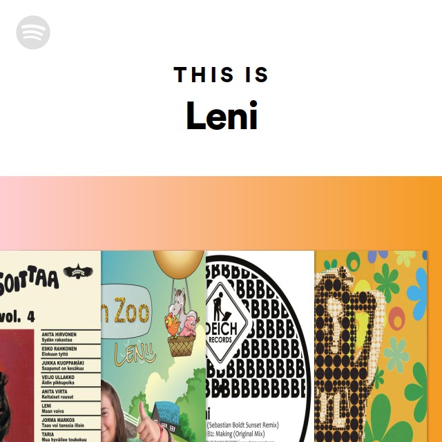 This Is Leni - playlist by Spotify | Spotify