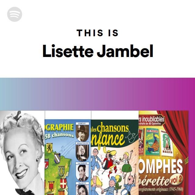 This Is Lisette Jambel | Spotify Playlist