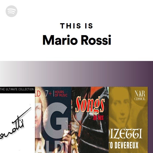 This Is Mario Rossi - playlist by Spotify | Spotify
