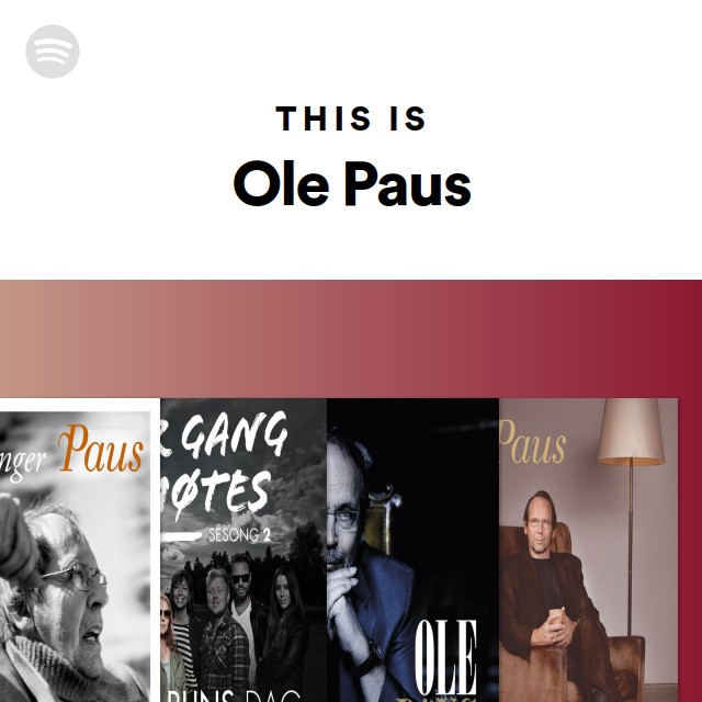 This Is Ole Paus - playlist by Spotify | Spotify