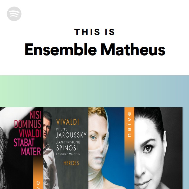 This Is Ensemble Matheus | Spotify Playlist