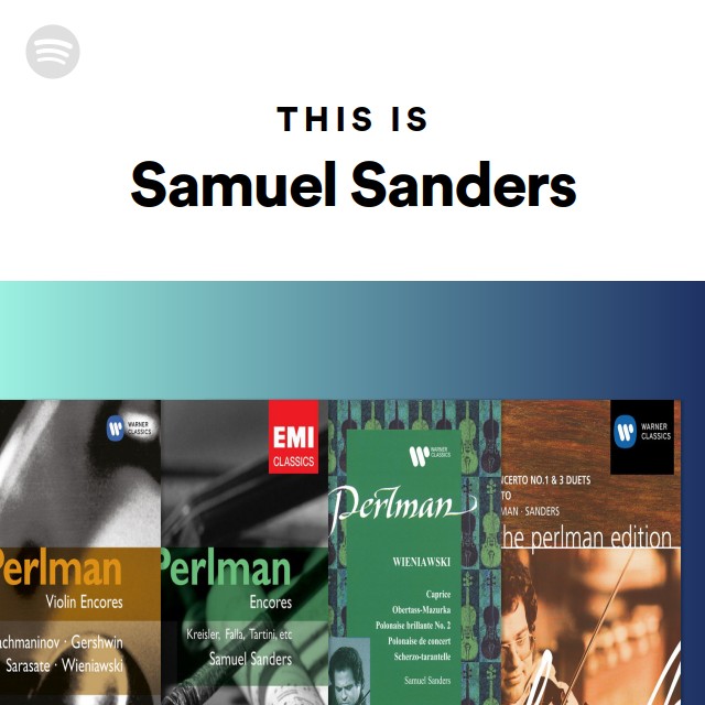 This Is Samuel Sanders | Spotify Playlist