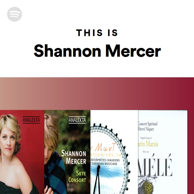 This Is Shannon Mercer | Spotify Playlist