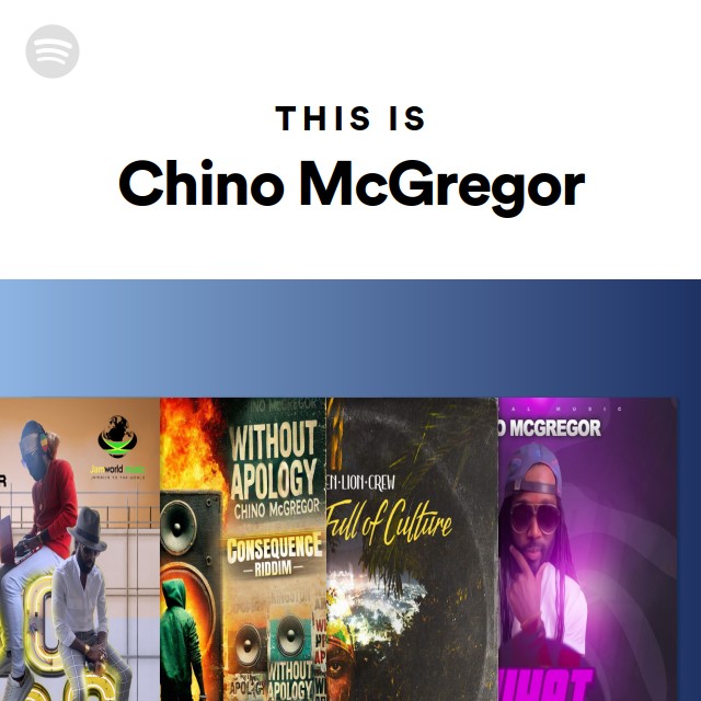 This Is Chino McGregor | Spotify Playlist
