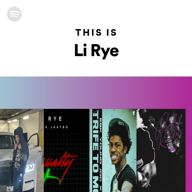 This Is Li Rye - playlist by Spotify | Spotify