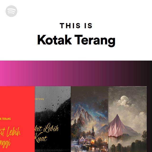 This Is Kotak Terang | Spotify Playlist