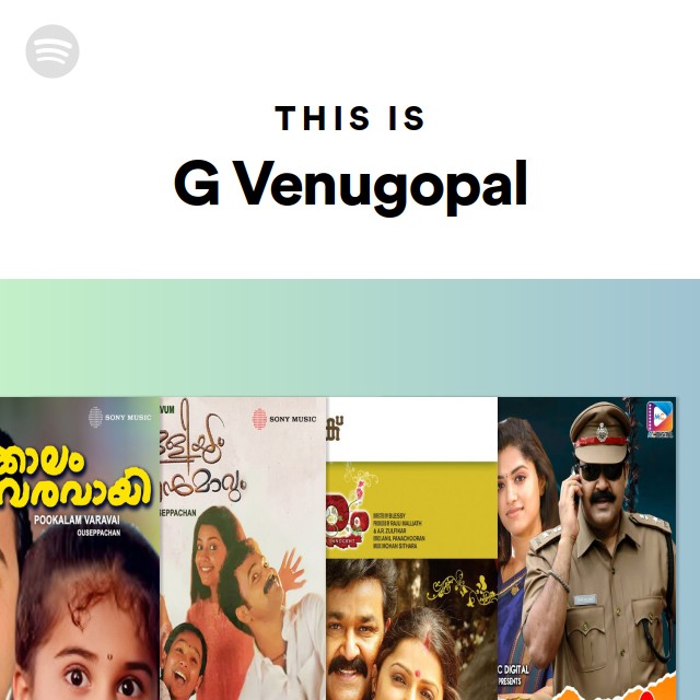This Is G Venugopal - playlist by Spotify | Spotify