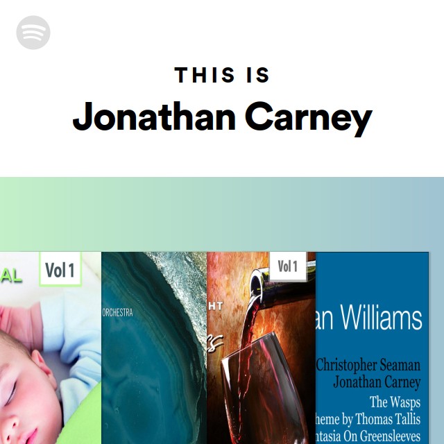 This Is Jonathan Carney | Spotify Playlist