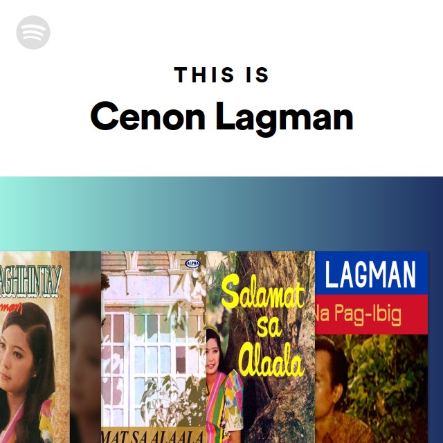 This Is Cenon Lagman | Spotify Playlist