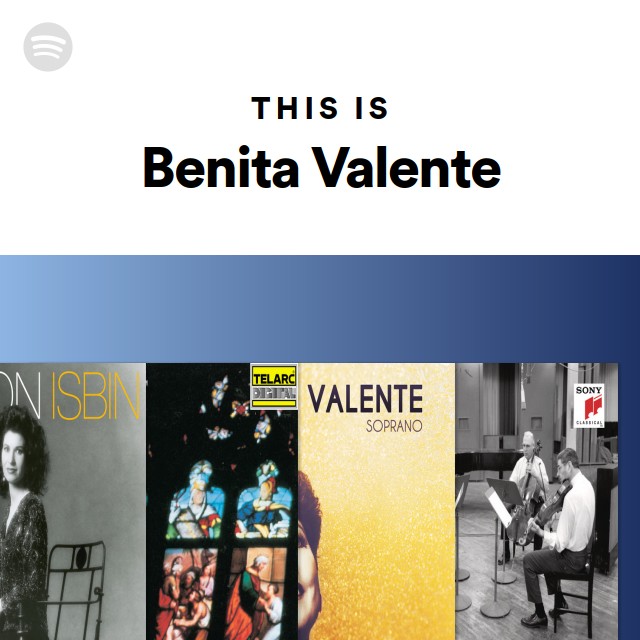 This Is Benita Valente | Spotify Playlist
