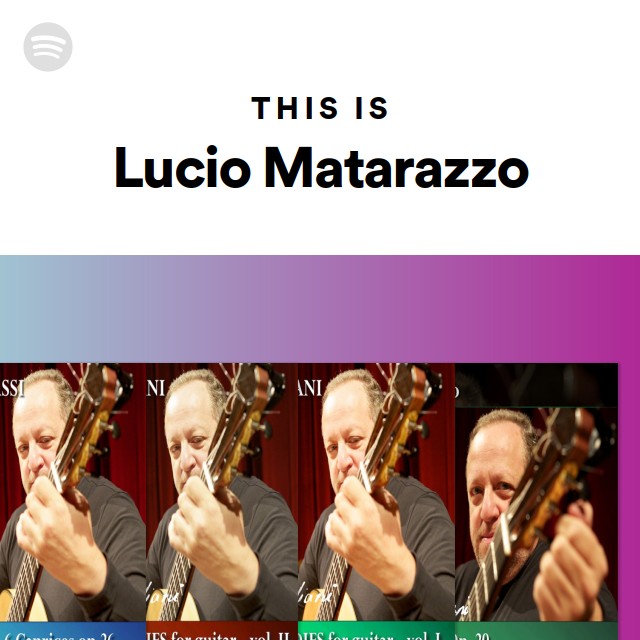 This Is Lucio Matarazzo | Spotify Playlist