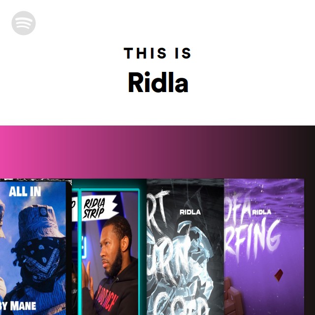 This Is Ridla | Spotify Playlist