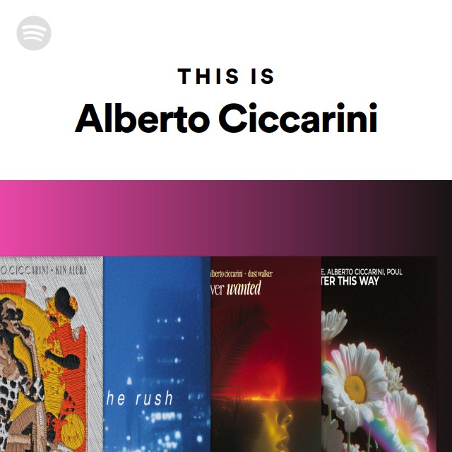 This Is Alberto Ciccarini | Spotify Playlist