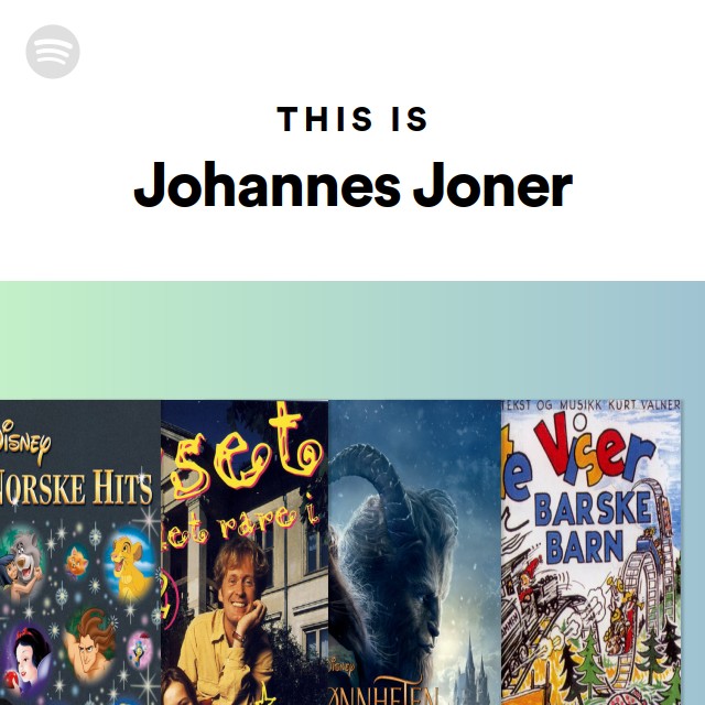 This Is Johannes Joner | Spotify Playlist