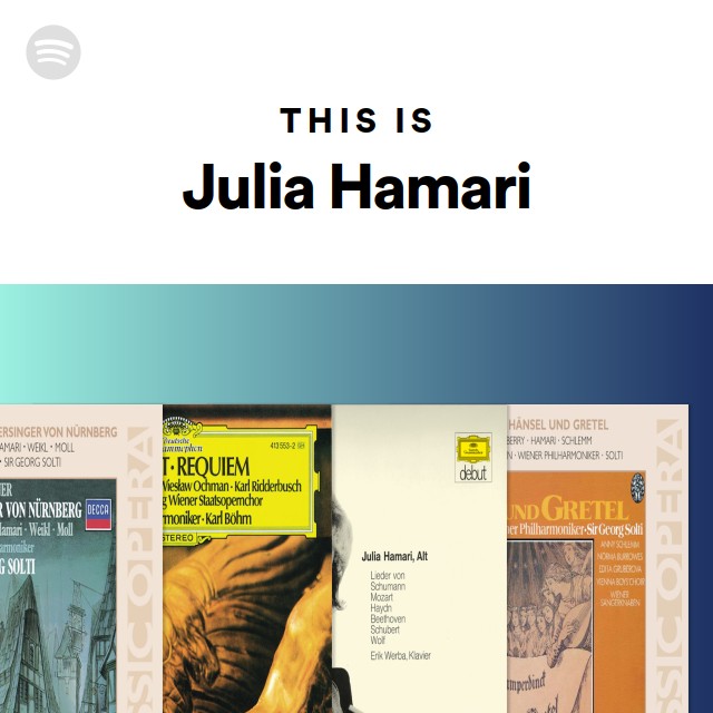 This Is Julia Hamari - playlist by Spotify | Spotify