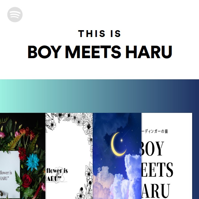 This Is BOY MEETS HARU | Spotify Playlist