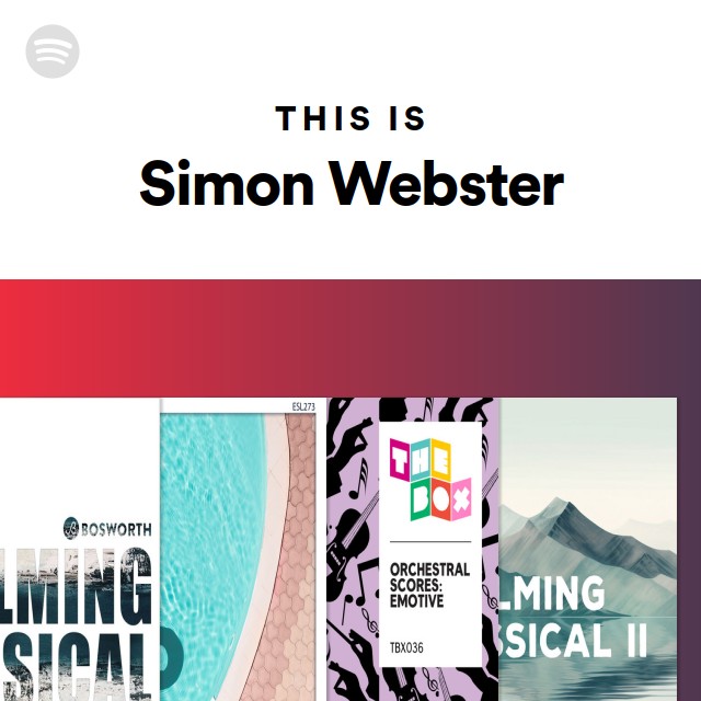 This Is Simon Webster | Spotify Playlist