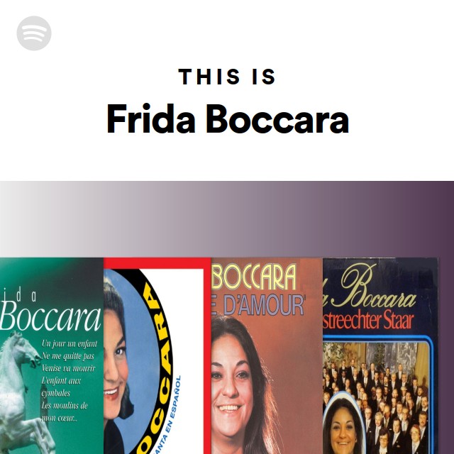 This Is Frida Boccara - playlist by Spotify | Spotify