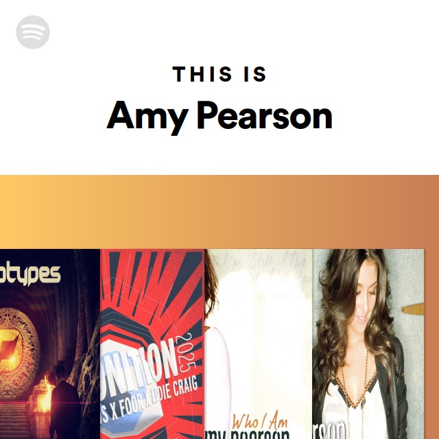 This Is Amy Pearson | Spotify Playlist