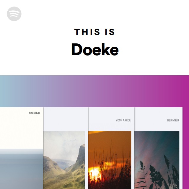 This Is Doeke - playlist by Spotify | Spotify