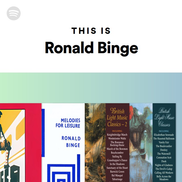 This Is Ronald Binge - playlist by Spotify | Spotify