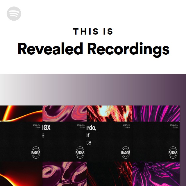 This Is Revealed Recordings | Spotify Playlist