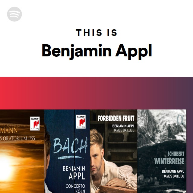 This Is Benjamin Appl - playlist by Spotify | Spotify