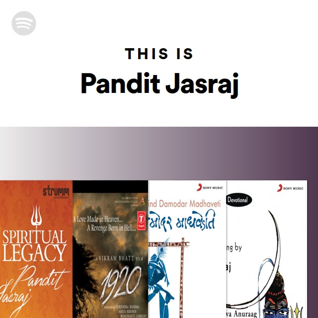 This Is Pandit Jasraj - playlist by Spotify | Spotify