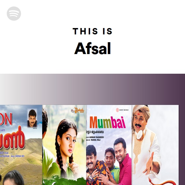 This Is Afsal - playlist by Spotify | Spotify