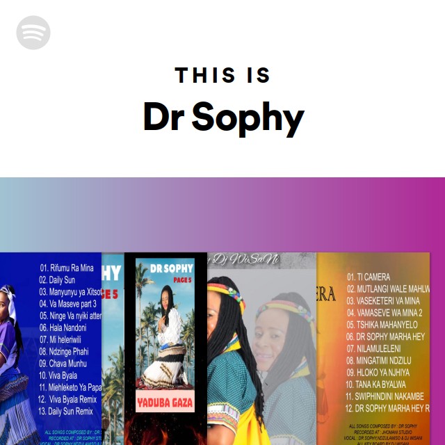 This Is Dr Sophy - playlist by Spotify | Spotify