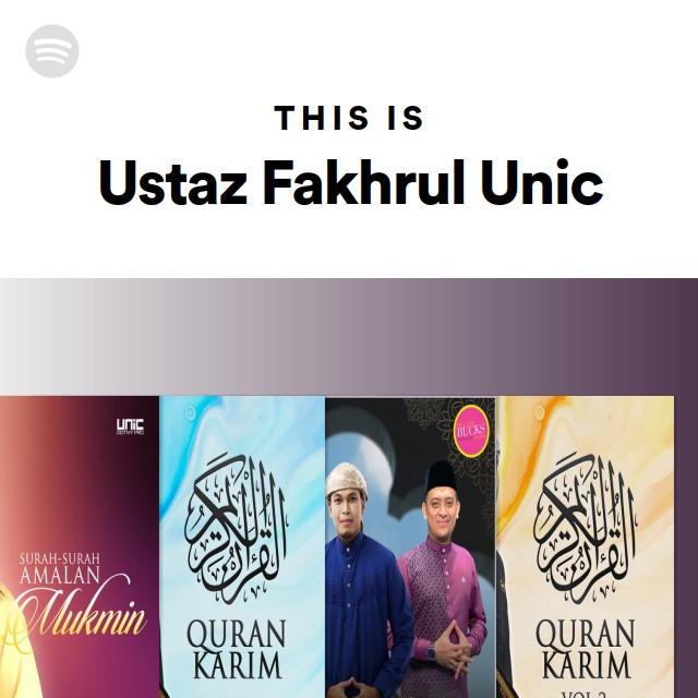 This Is Ustaz Fakhrul Unic | Spotify Playlist