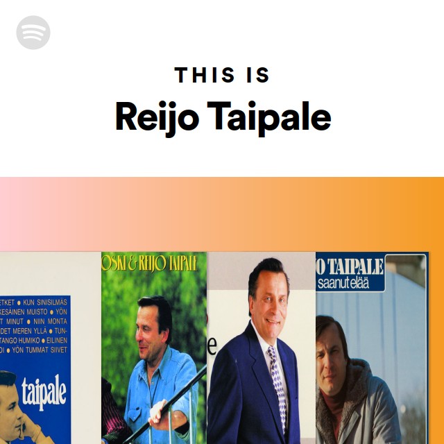 This Is Reijo Taipale - playlist by Spotify | Spotify