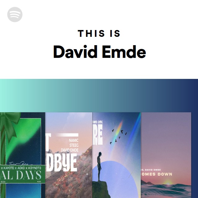 This Is David Emde | Spotify Playlist