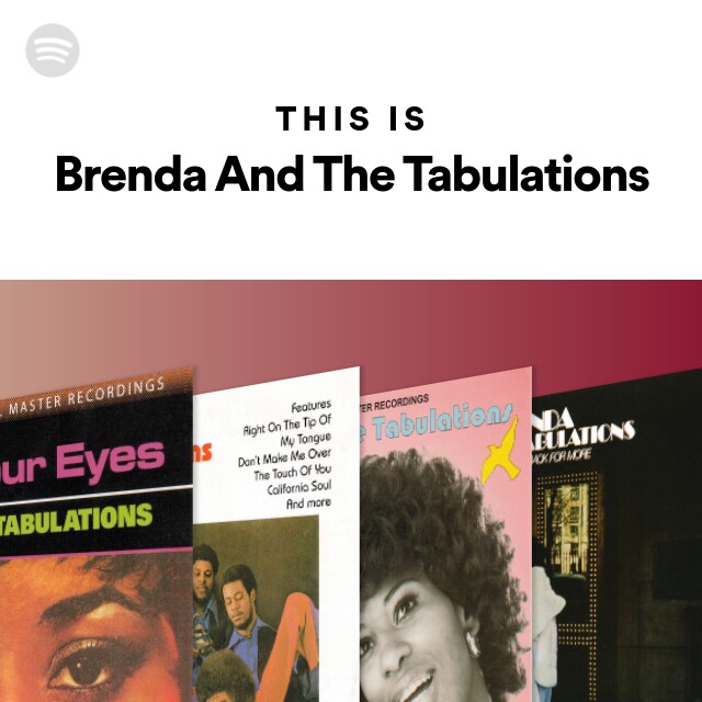 This Is Brenda And The Tabulations - playlist by Spotify | Spotify