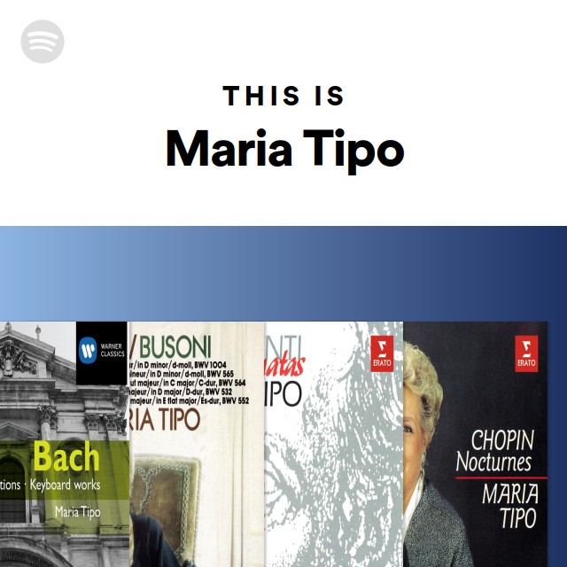 This Is Maria Tipo | Spotify Playlist