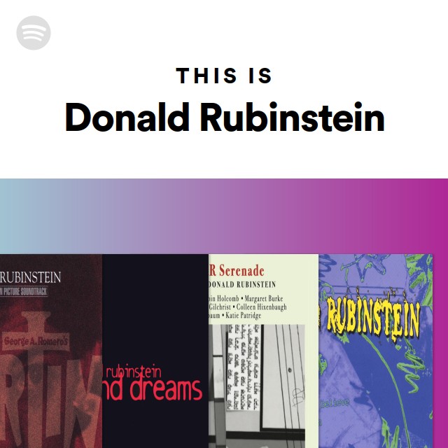 This Is Donald Rubinstein - playlist by Spotify | Spotify